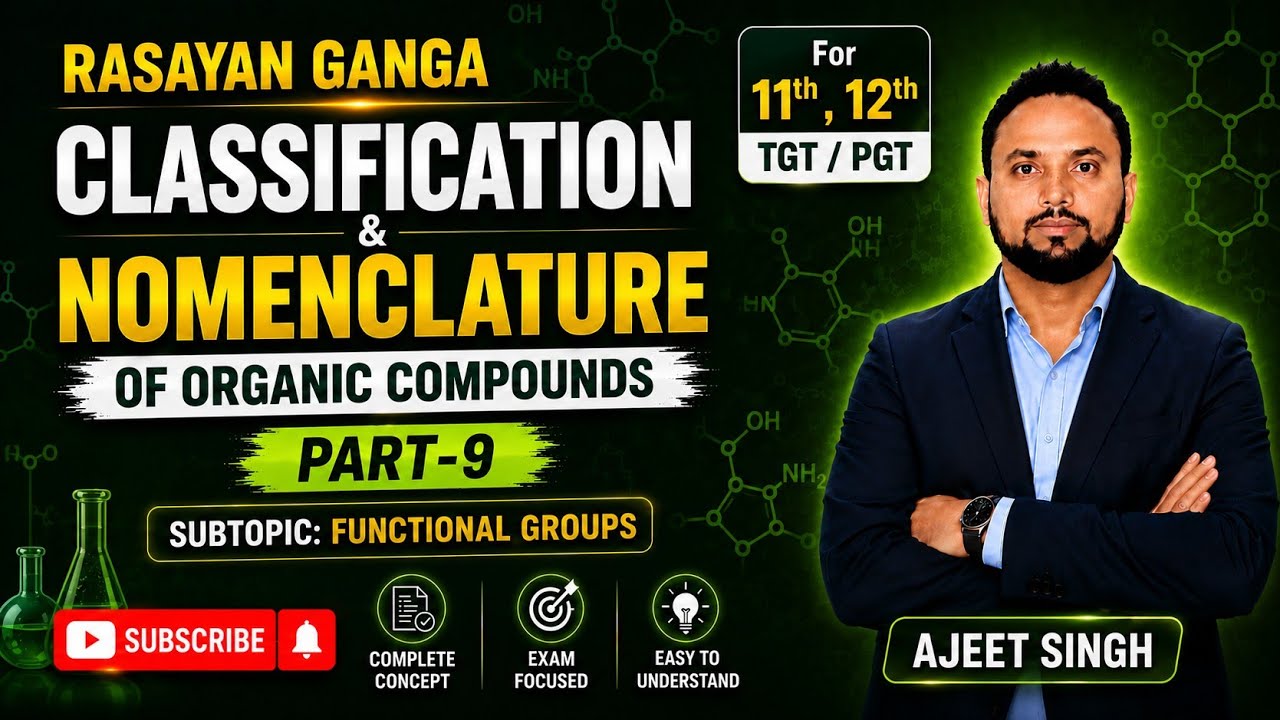 "Functional Groups & General Representation | IIT JEE &NEET Organic ...