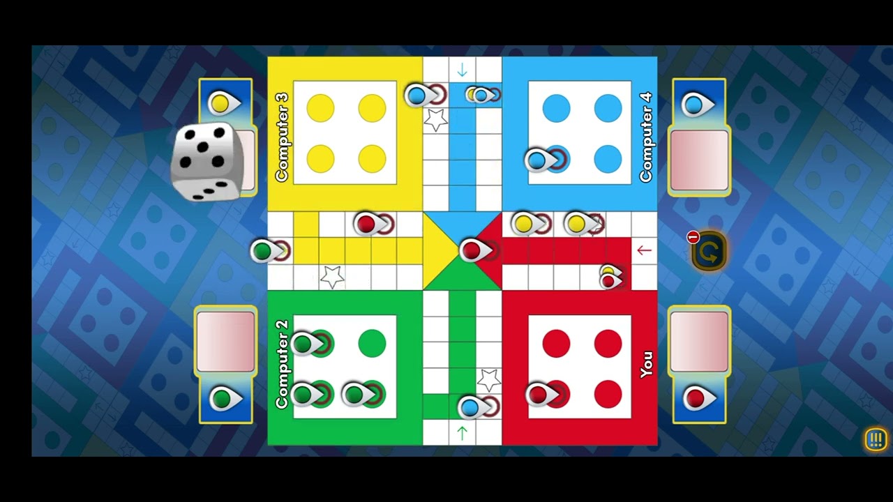 Ludo game || Ludo game in 4 players👍ludo king 🙆 ludo gameplay लूडो गेम ...