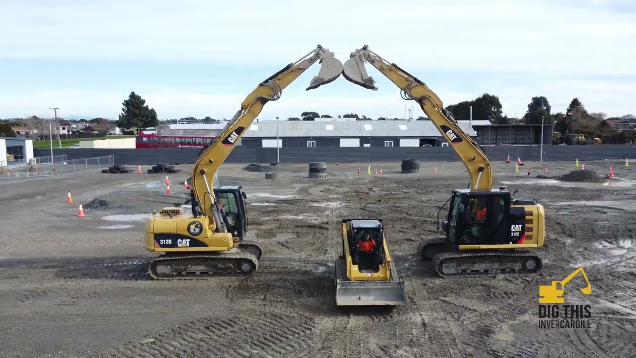 Dig This Invercargill: Digger Ballet - YouTube