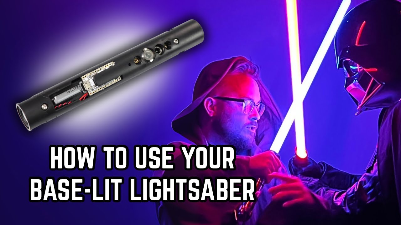 How To Use Your BASE-LIT XENOPIXEL V3 Lightsaber || Xtra Life Sabers ...