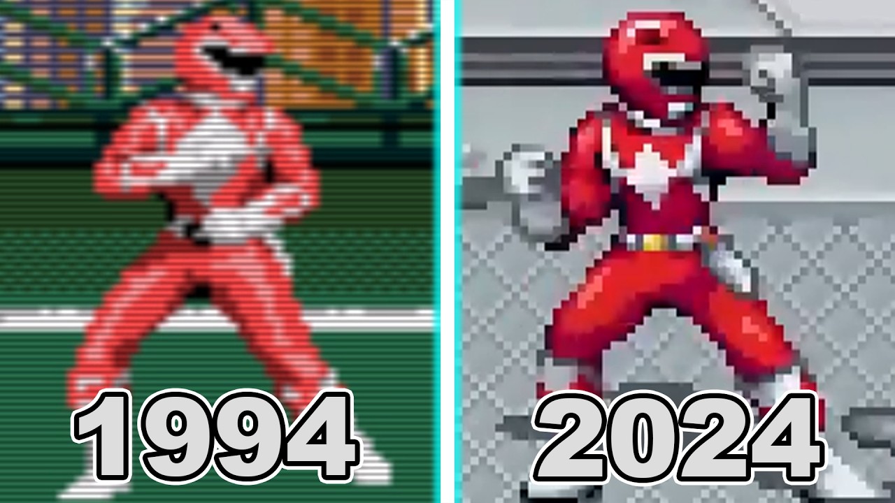 Power Rangers - Game Evolution (1994 - 2024) - YouTube