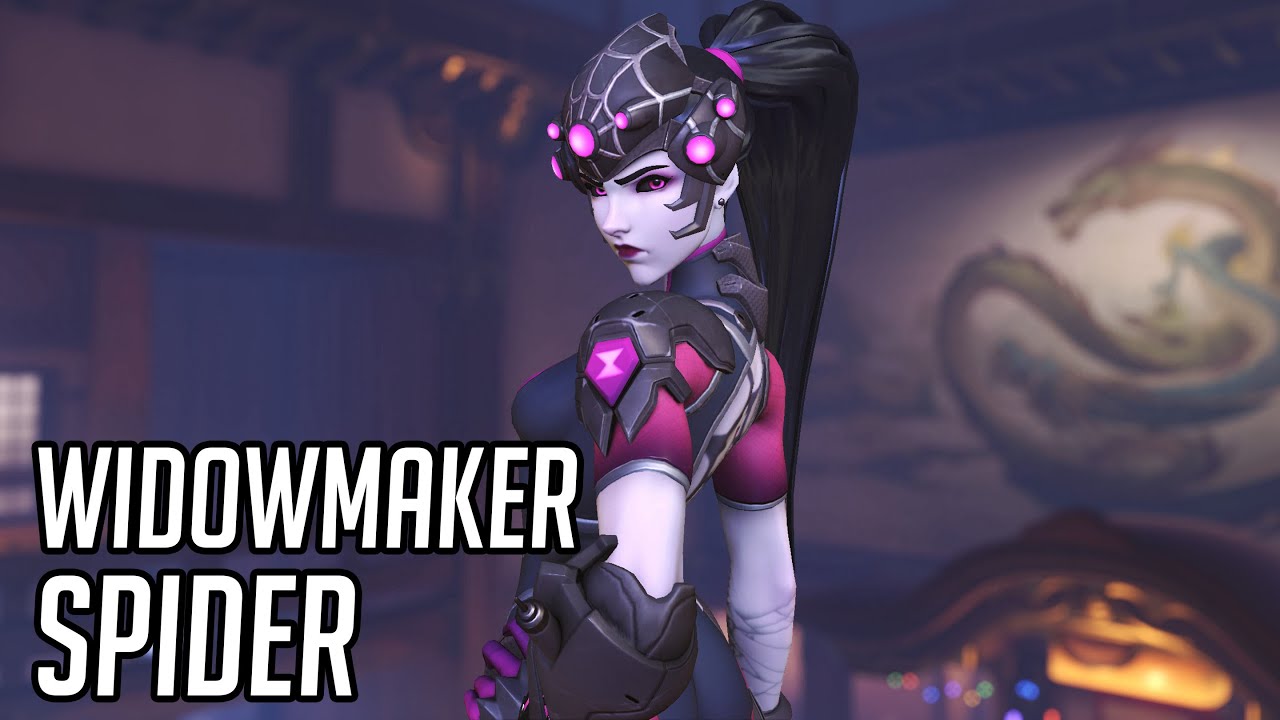 Widowmaker "Spider" Skin Showcase - Overwatch 2 - YouTube