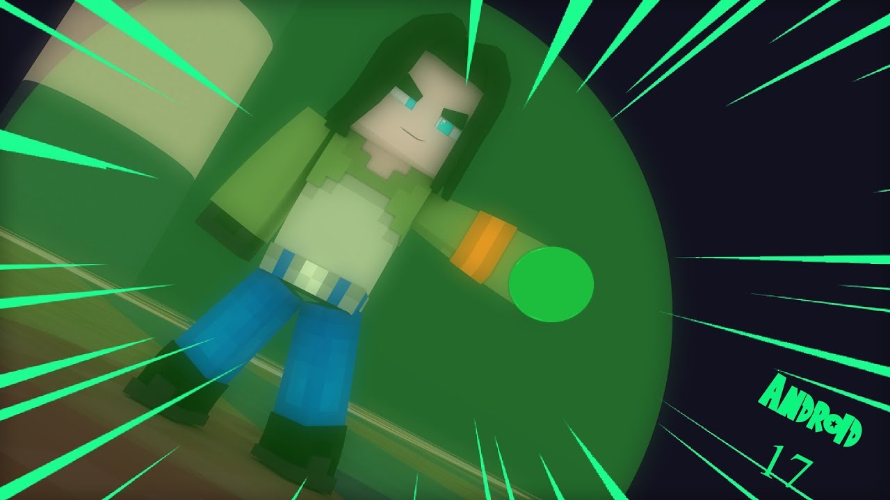 Minecraft: Como virar o Android 17 Dragon Block C (COM A NOVA TEXTTURA ...
