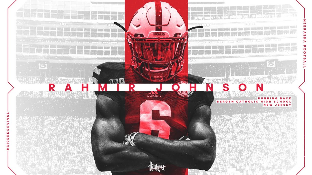 Rahmir Johnson 3 Star RB Signs With Nebraska! - YouTube