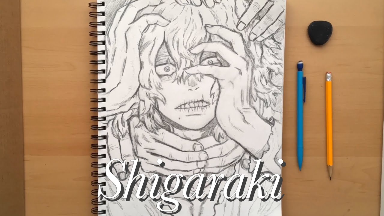 Speed Draw & Paint Tomura Shigaraki || MHA|BNHA || - YouTube
