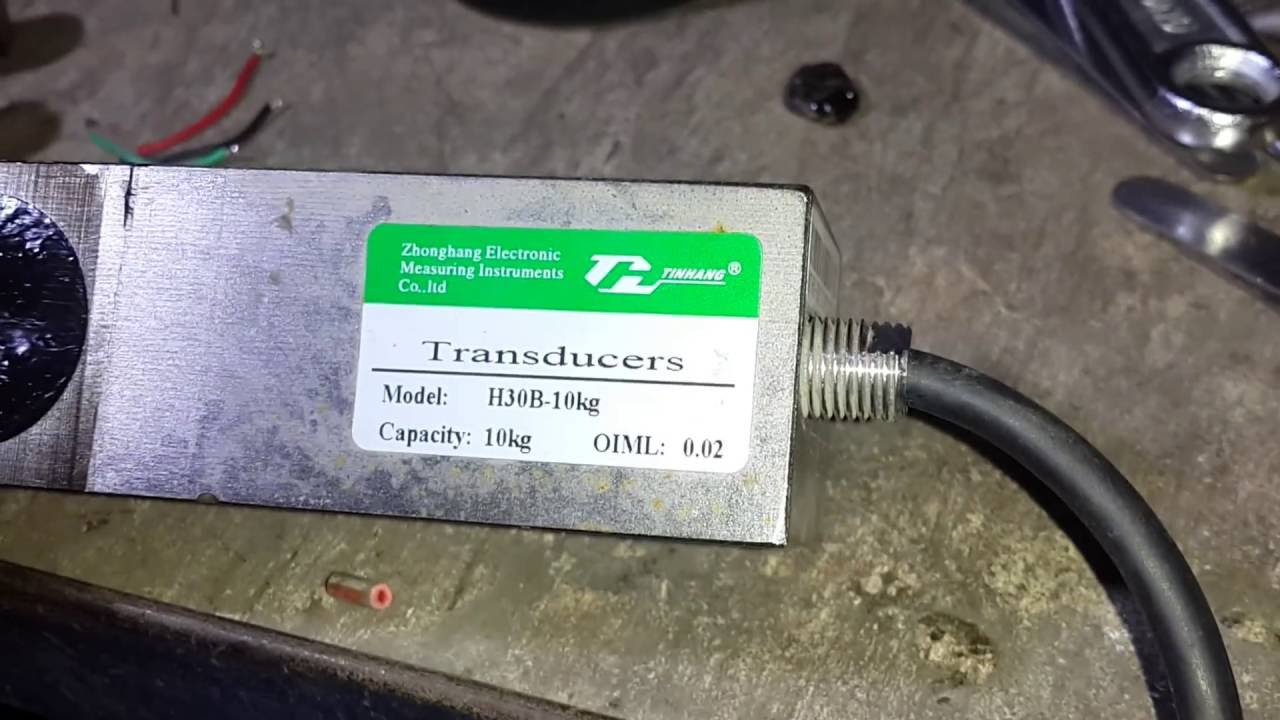 load cell repair - YouTube