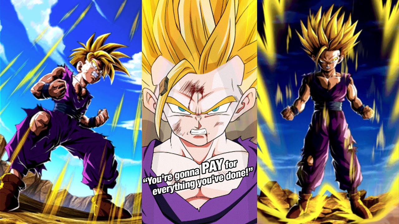 Awakened True Power Super Saiyan Gohan (Youth) - Active Skill & Super ...