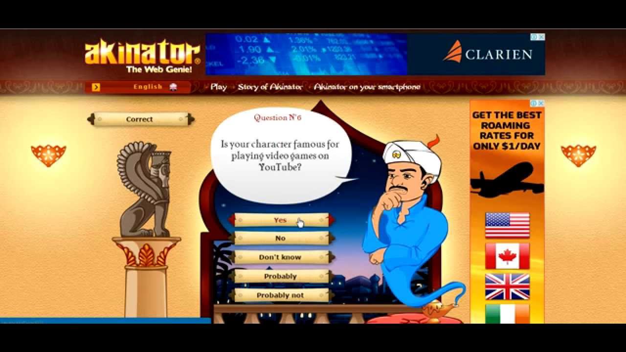 I Defeated Akinator TWICE |Akinator 2 - YouTube