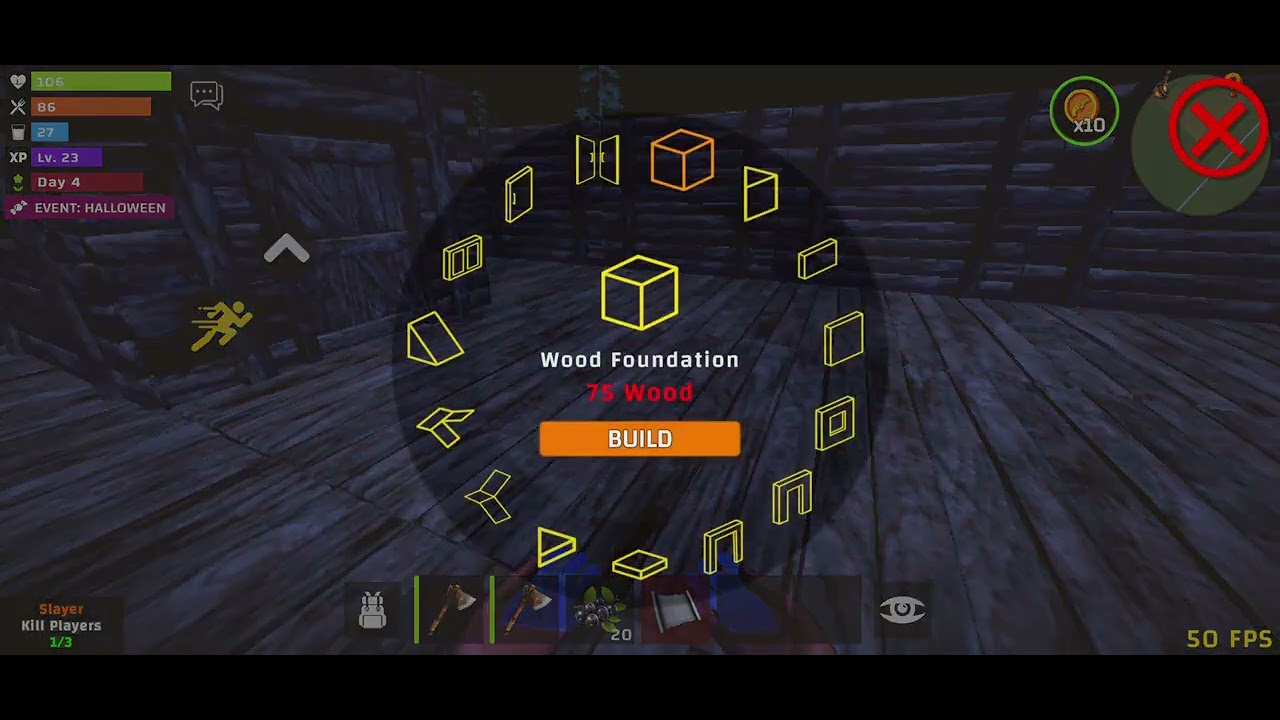 I build my base of just survival Multiplayer - YouTube