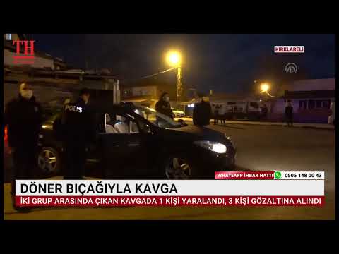 DÖNER BIÇAĞIYLA KAVGA