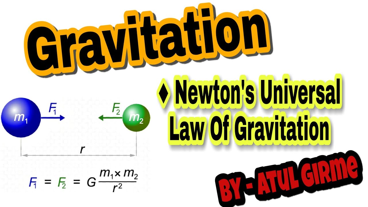|Newtons Universal law of Gravitation |Class 10 science 1| #Gravitation ...