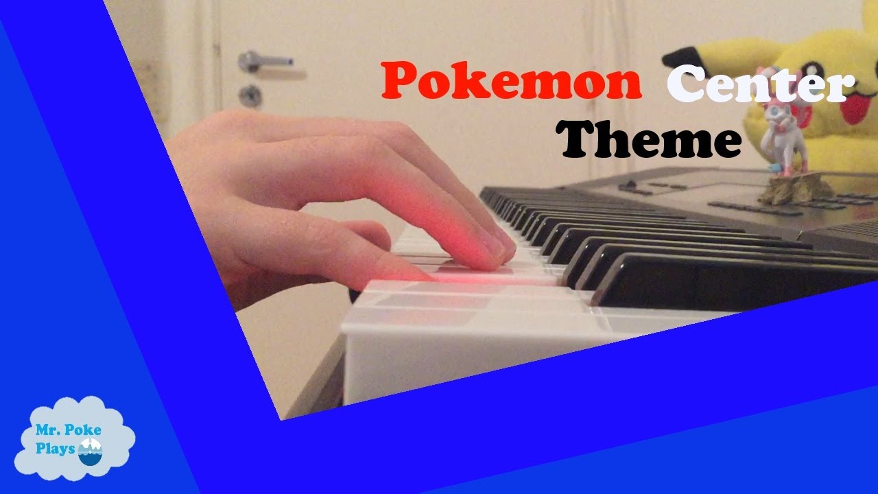 Pokemon Center Theme - Piano - YouTube