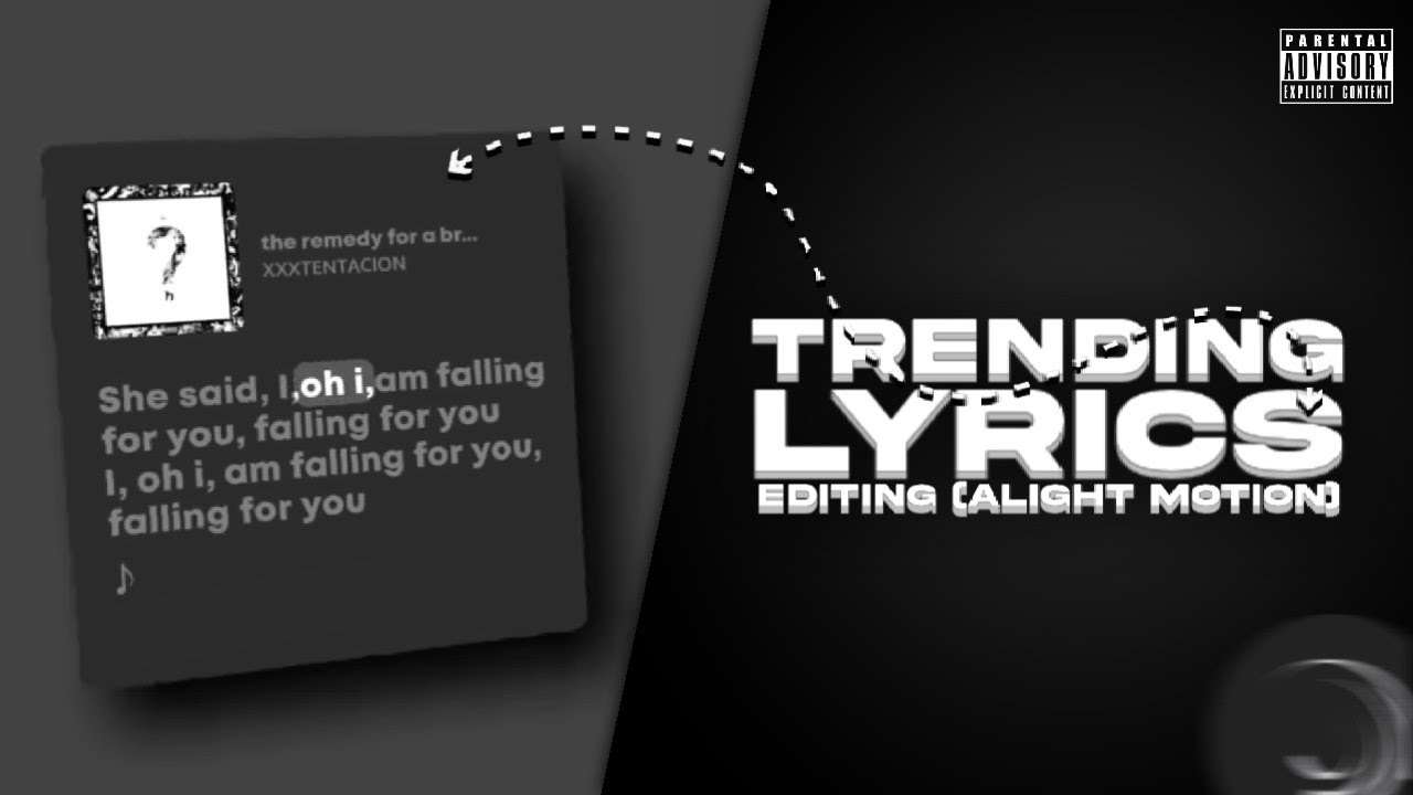 Trending Lyrics Editing | Instagram Trending Lyrics Video Editing ...