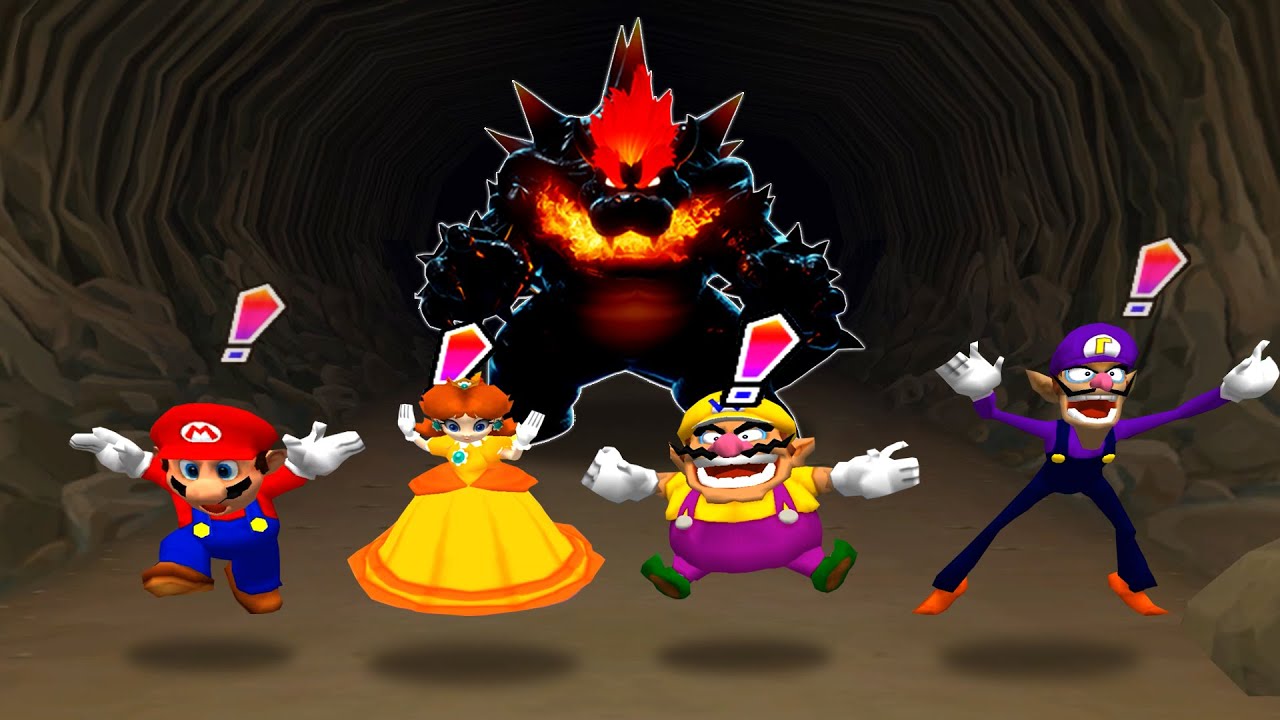 MARIO PARTY 6 MINIGAMES - Master Difficulty - Mario vs Daisy vs Wario ...