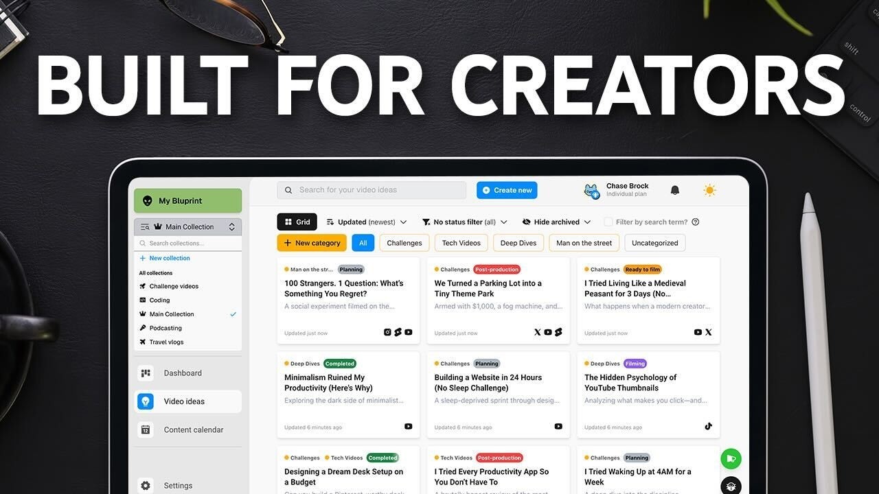 How to Organize Your Entire YouTube Channel in One Place! - YouTube