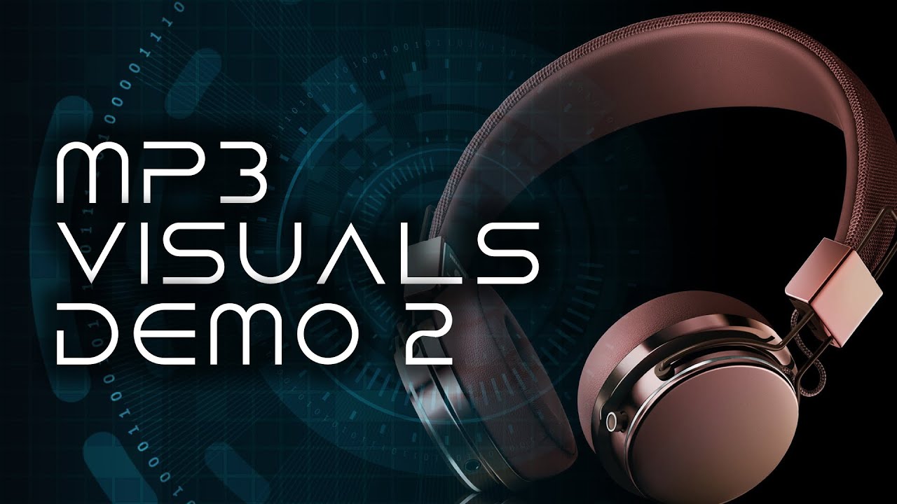 MP3 Visuals Demo 1 Using "Electronic Downtempo Tech" from Coma Media ...