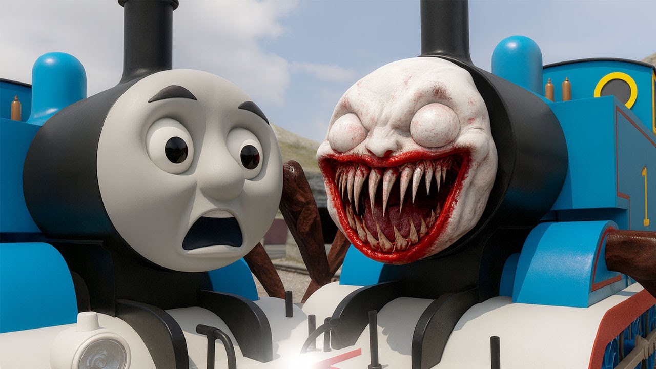 Cursed Thomas The Train turned into Monster Train ? - Story Of ...