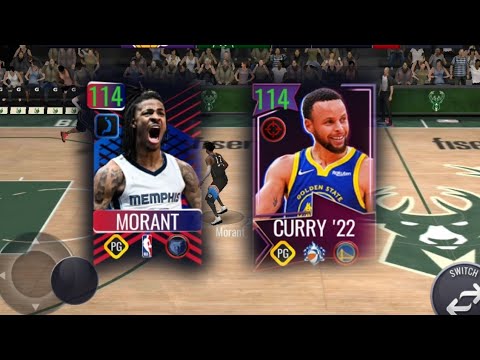108 Steph Curry vs 109 Ja Morant PG Position battle NBA LIVE MOBILE ...
