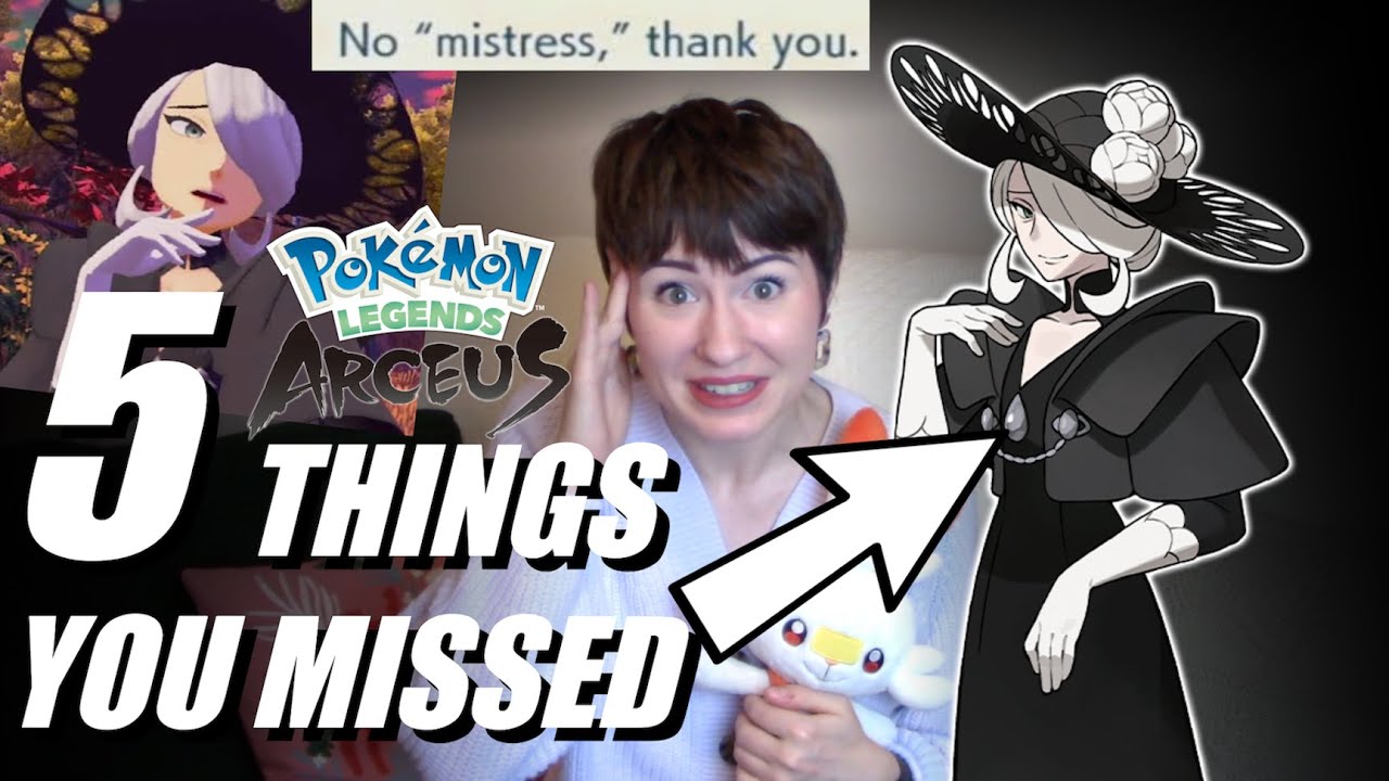 Pokemon Legends Arceus | 5 THINGS YOU MISSED | Cogita - YouTube