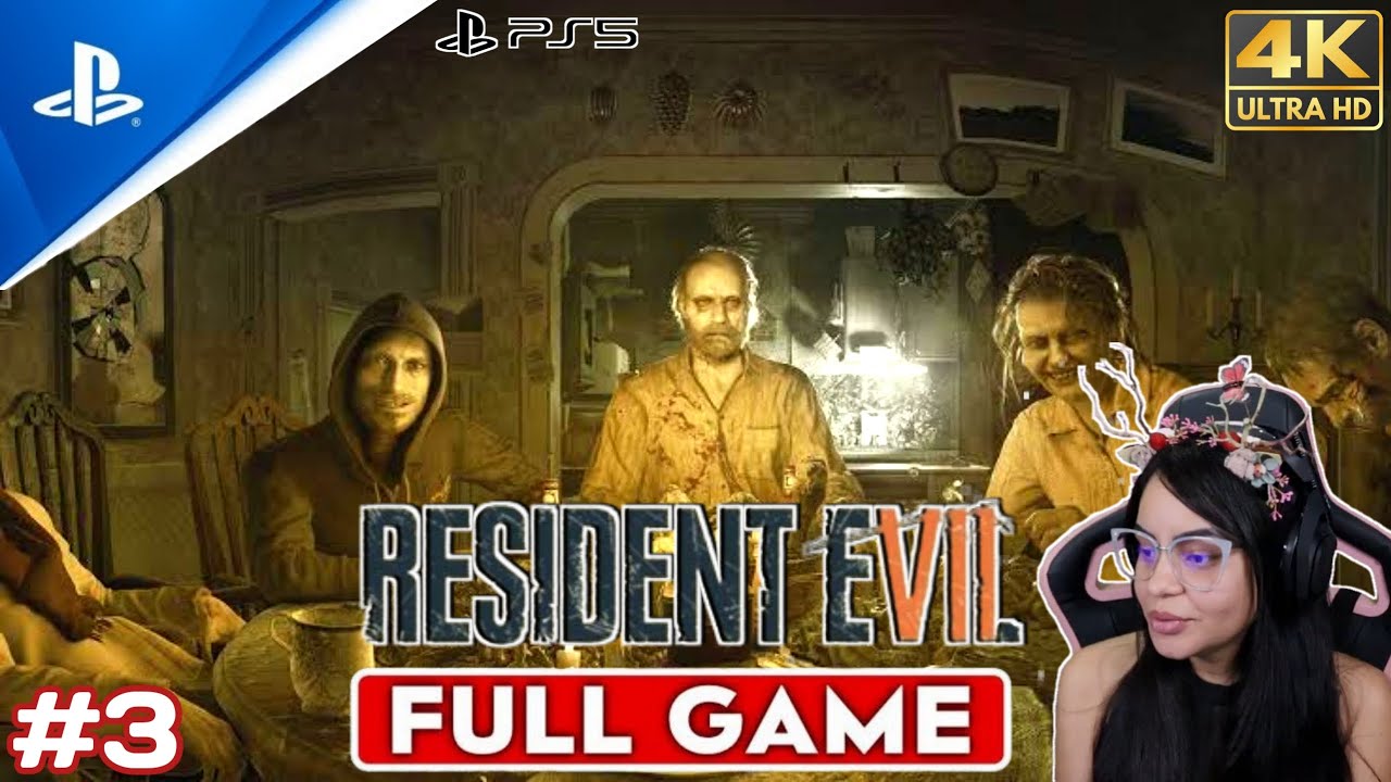 RESIDENT EVIL 7 Biohazard Walkthrough Full Gameplay Part 3 [4K 60FPS PC ...