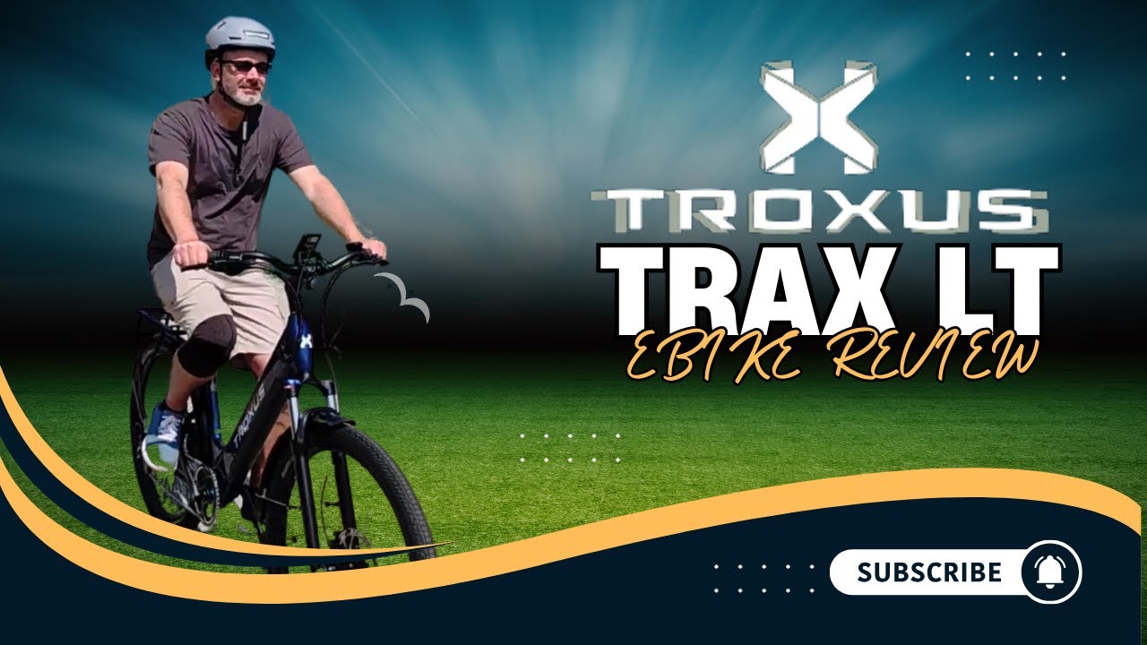 NEW TROXUS TRAX LT ELECTRIC BIKE REVIEW - YouTube