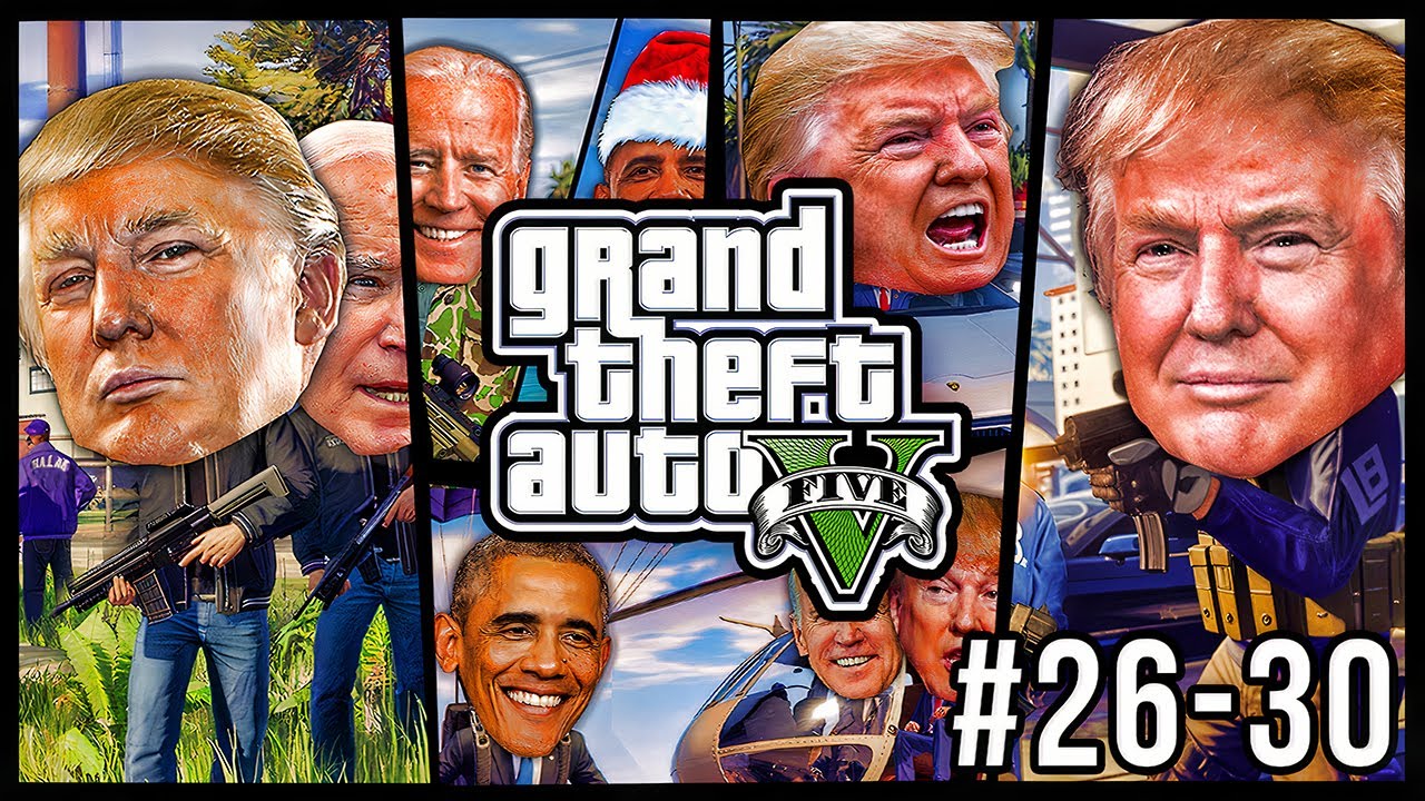 US Presidents Take ON GTA 5 Story Mode: Episodes 26-30 - YouTube