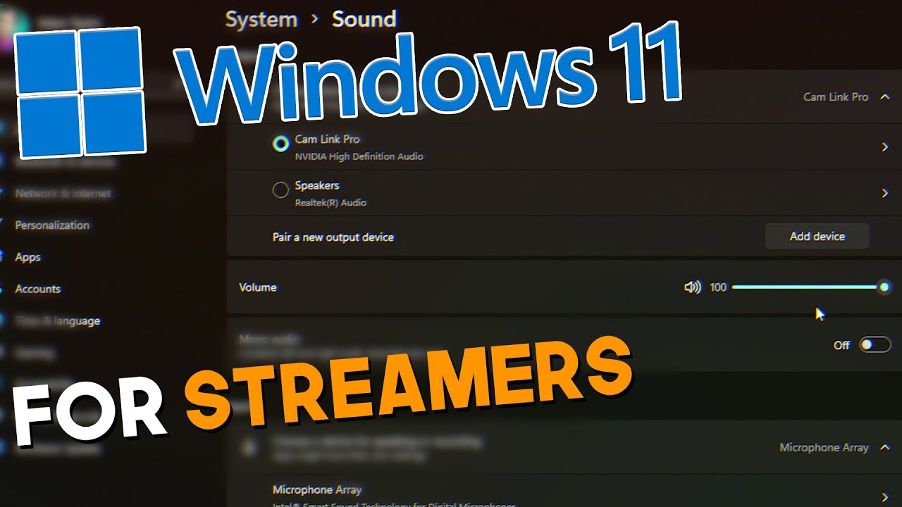 WINDOWS 11 for streamers: Before & After Upgrade! Important ...