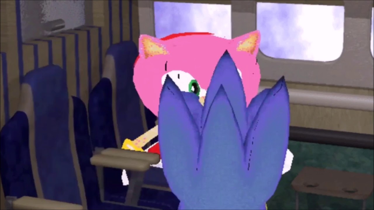 Sonic spindashing into Amy Rose For 10 Minutes - YouTube