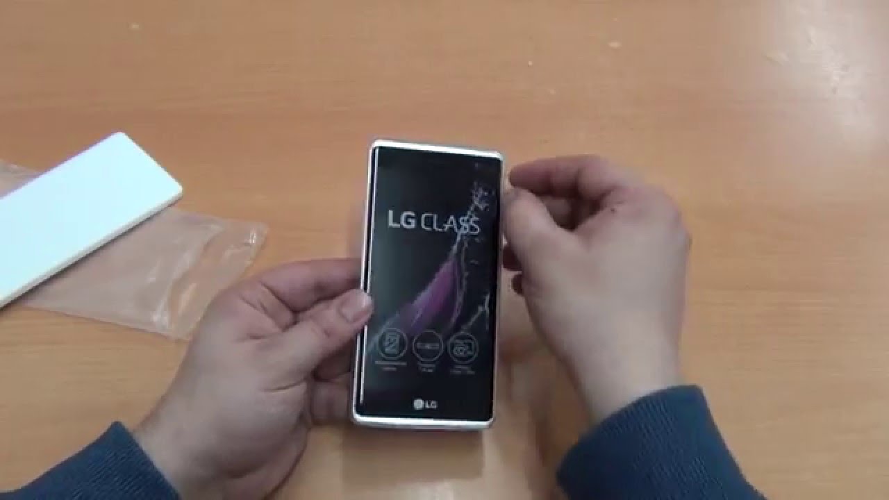 Силиконовый чехол для LG Class H650E обзор - YouTube