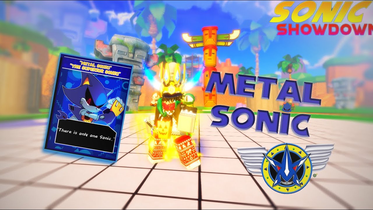 Showcase Metal Sonic / ROBLOX Sonic Showdown - YouTube