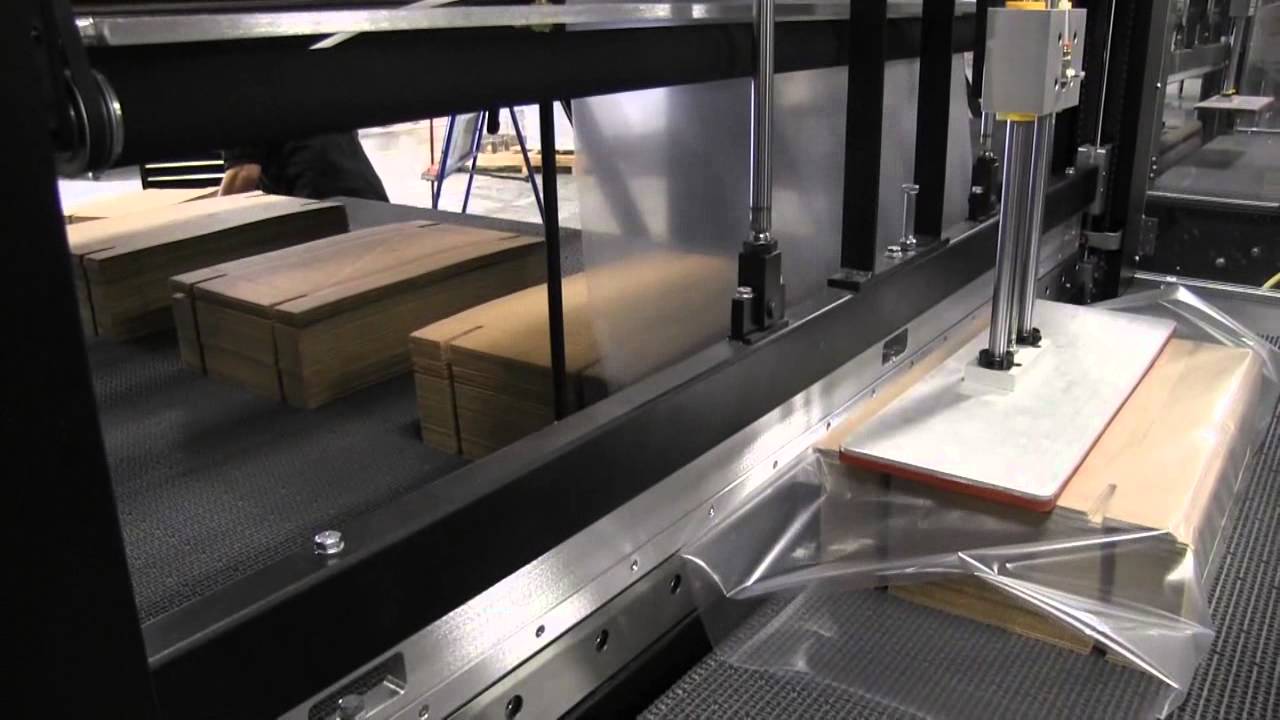 ARPAC's 105-70 Shrink Bundler With Heat Tunnel Bundling Cardboard Boxes ...
