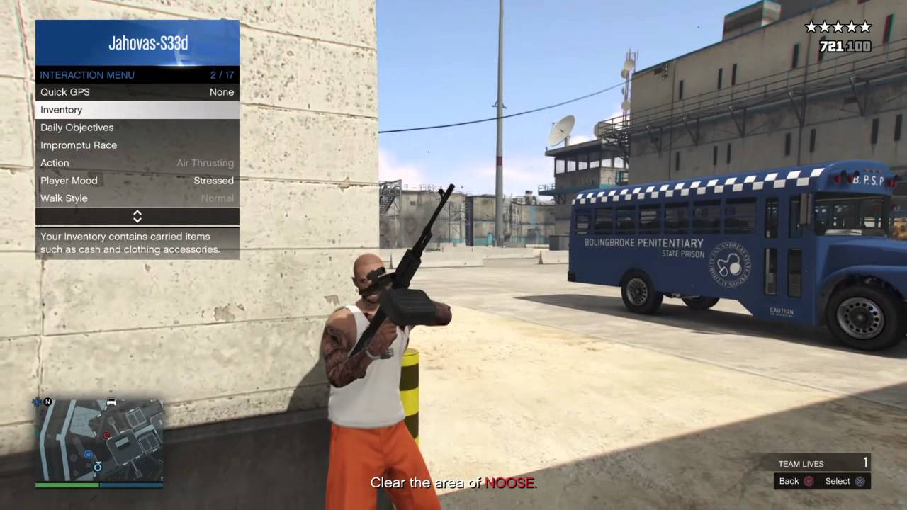 Grand Theft Auto V Prison Break Hiest finale pt.1 w/ TH3-M!X - YouTube