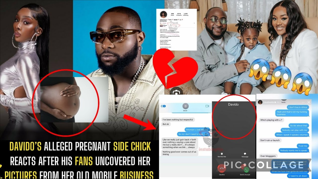 BREAKING DAVIDO WIFE CHOMA IS IN TEARS AS HIS ALLEGED 5TH BABY MAMA ...