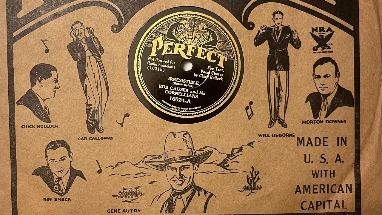 Irresistible | Russ Morgan & His Orchestra (As Bob Causer) (Vocal Chick ...