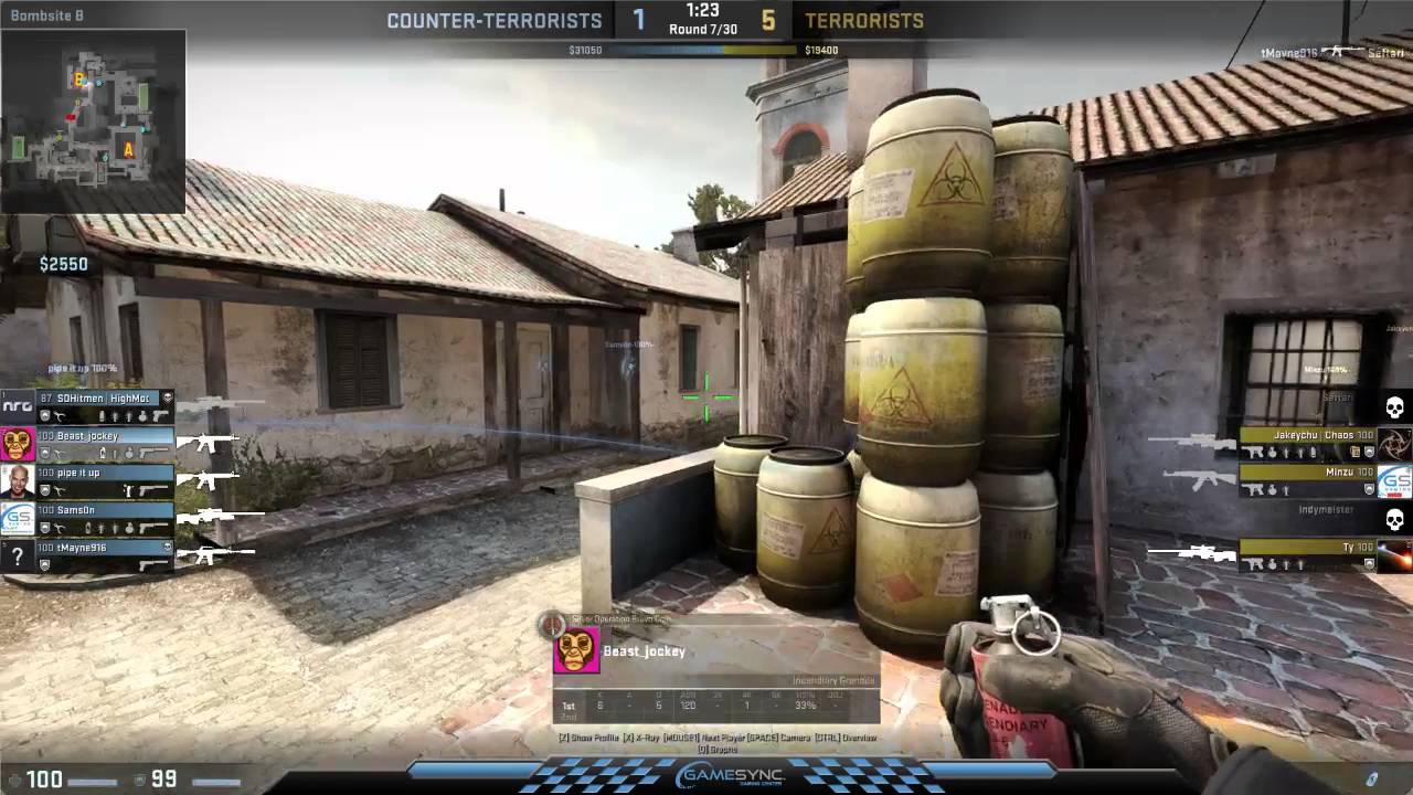 GameSync's Weekly CS:GO LAN Tournament #2 (Match 3 - Game 2) - YouTube