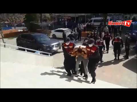 Şüpheliler adliyeye böyle çıkarıldı HİZMET WEB TV