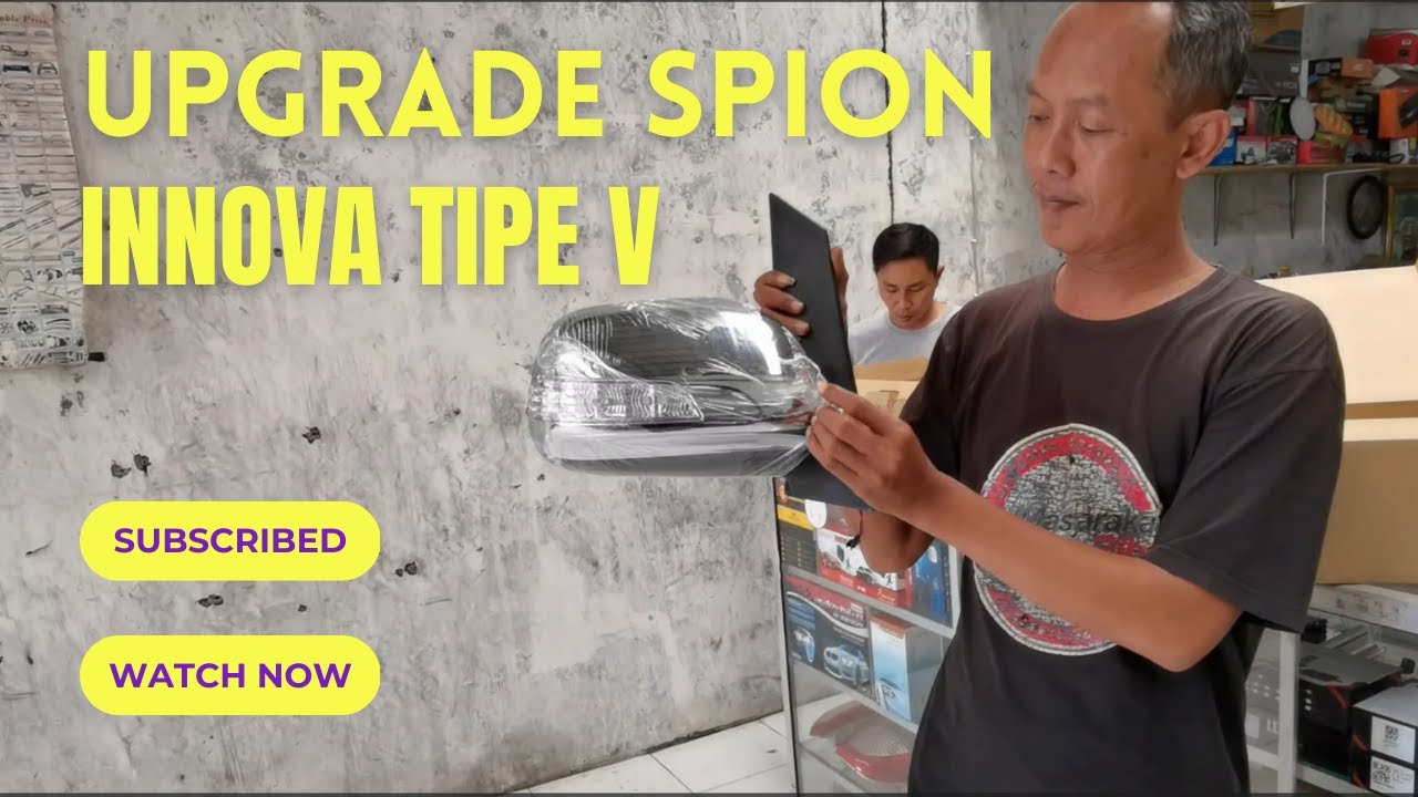 Upgrade Spion Retract Grand Innova 2015 Tipe G - YouTube