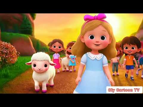 Sophie had a silly lamb | 3D nursery rhymes & kids songs | Oly Cartoon TV