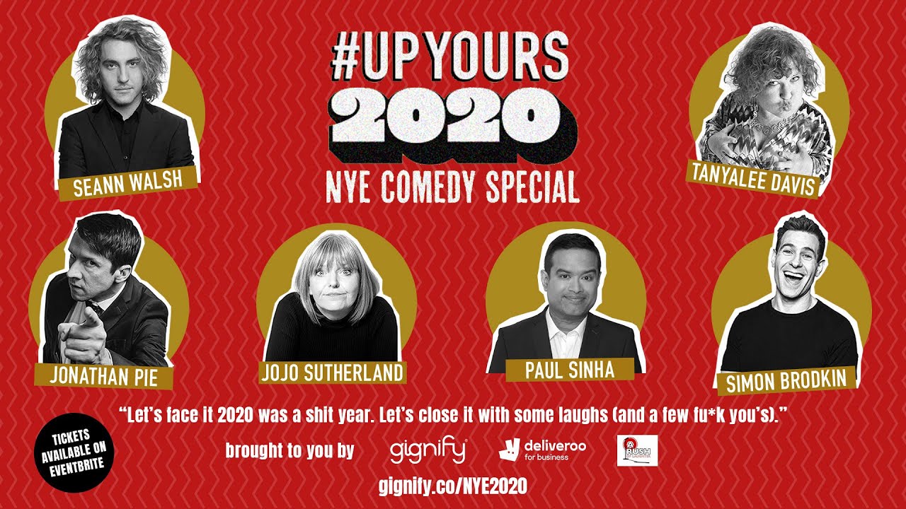 #UPYOURS2020 | NYE Comedy Special - YouTube