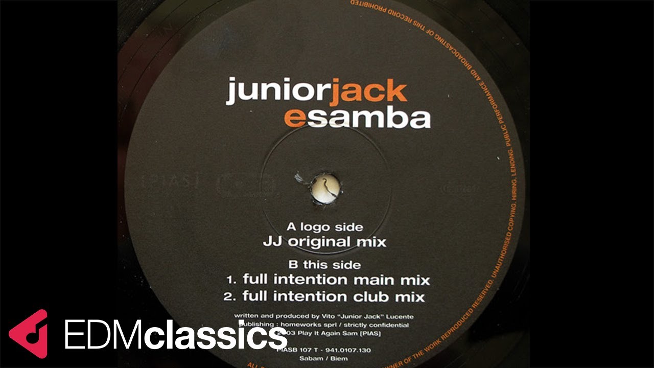 Junior Jack - E Samba (JJ Original Club Mix) (2003) - YouTube
