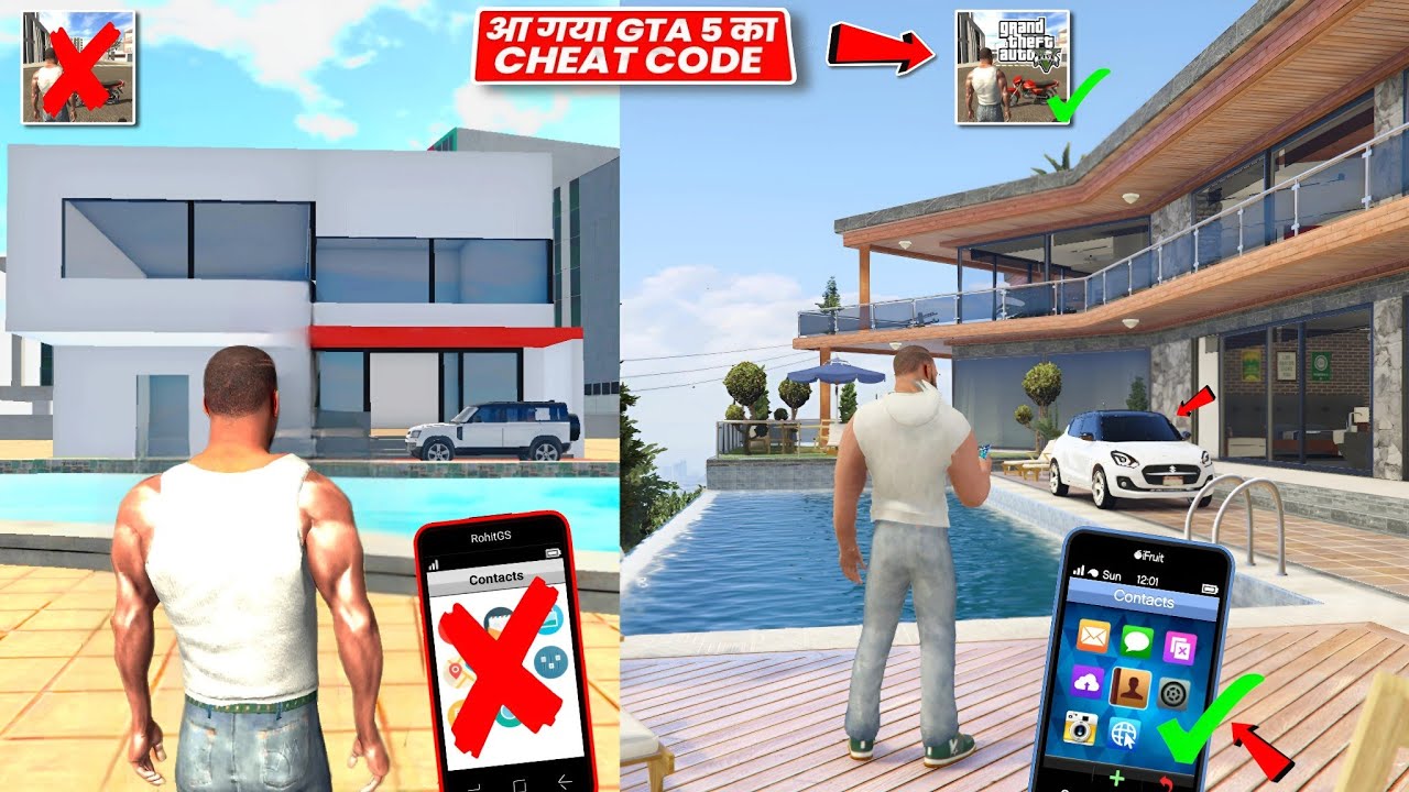 Indian Bikes Driving 3D to GTA V || GTA 5 Mode Cheat Code In Indian Bikes Driving 3D New Update ...