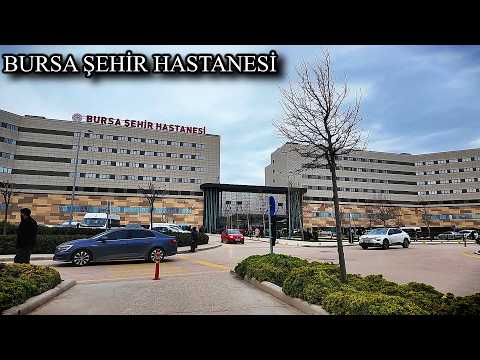 Bursa Şehir Hastanesi’ni Baştan Sona Gezdik | AVM Gibi Hastane! Poliklinik, Kadın Doğum, FTR, Acil