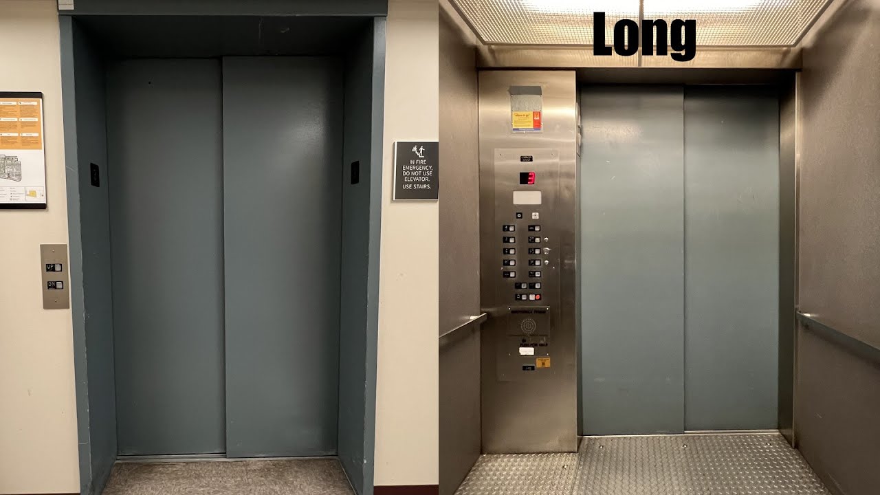 Long Freight Traction Elevator at WU West in Clayton, MO - YouTube