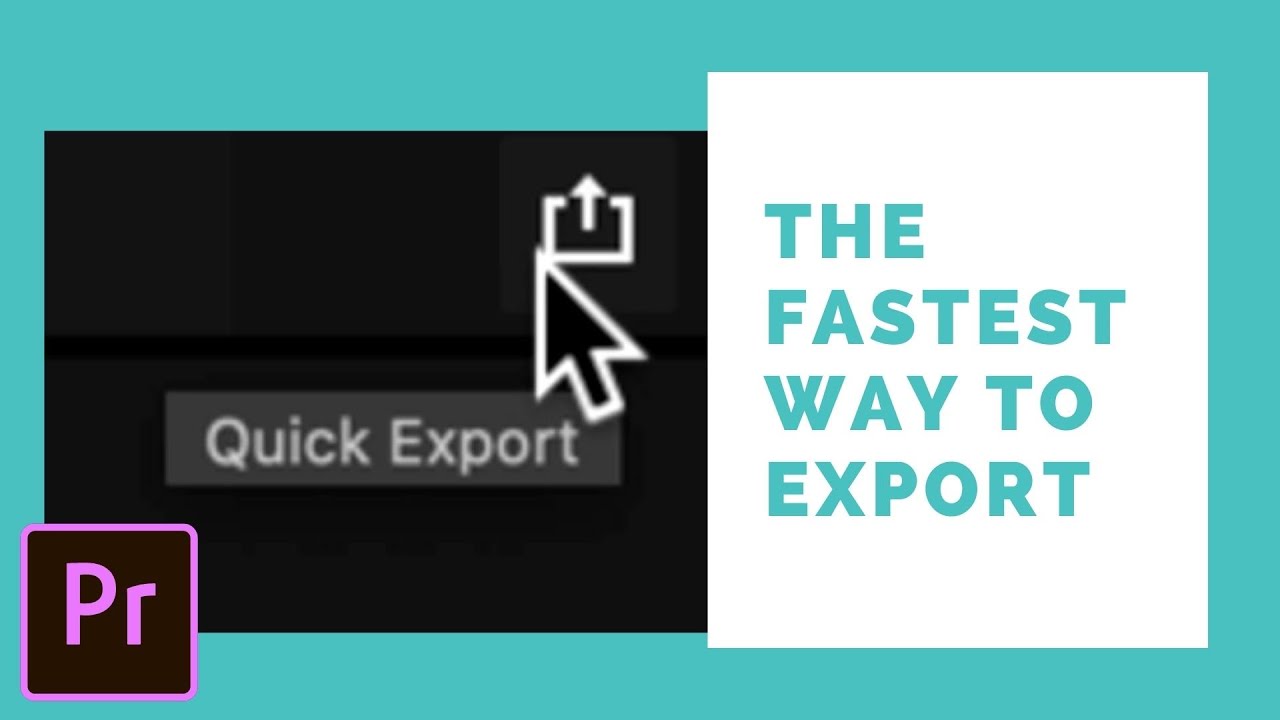 Quick Export Button Update for Premiere Pro - YouTube