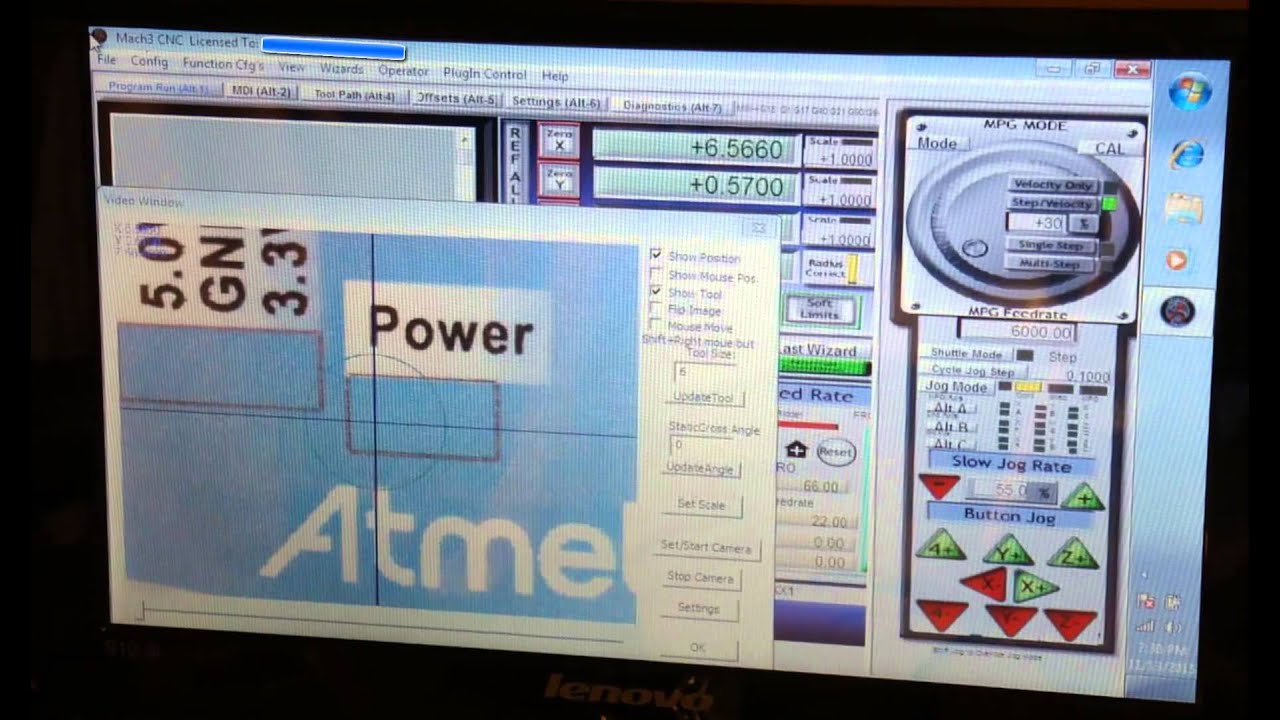 Cutting labels with CNC - YouTube