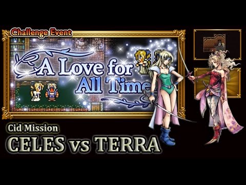 [FFRK] FFVI A Love for All Time | Locke & Celes - CM : Celes vs Terra ...