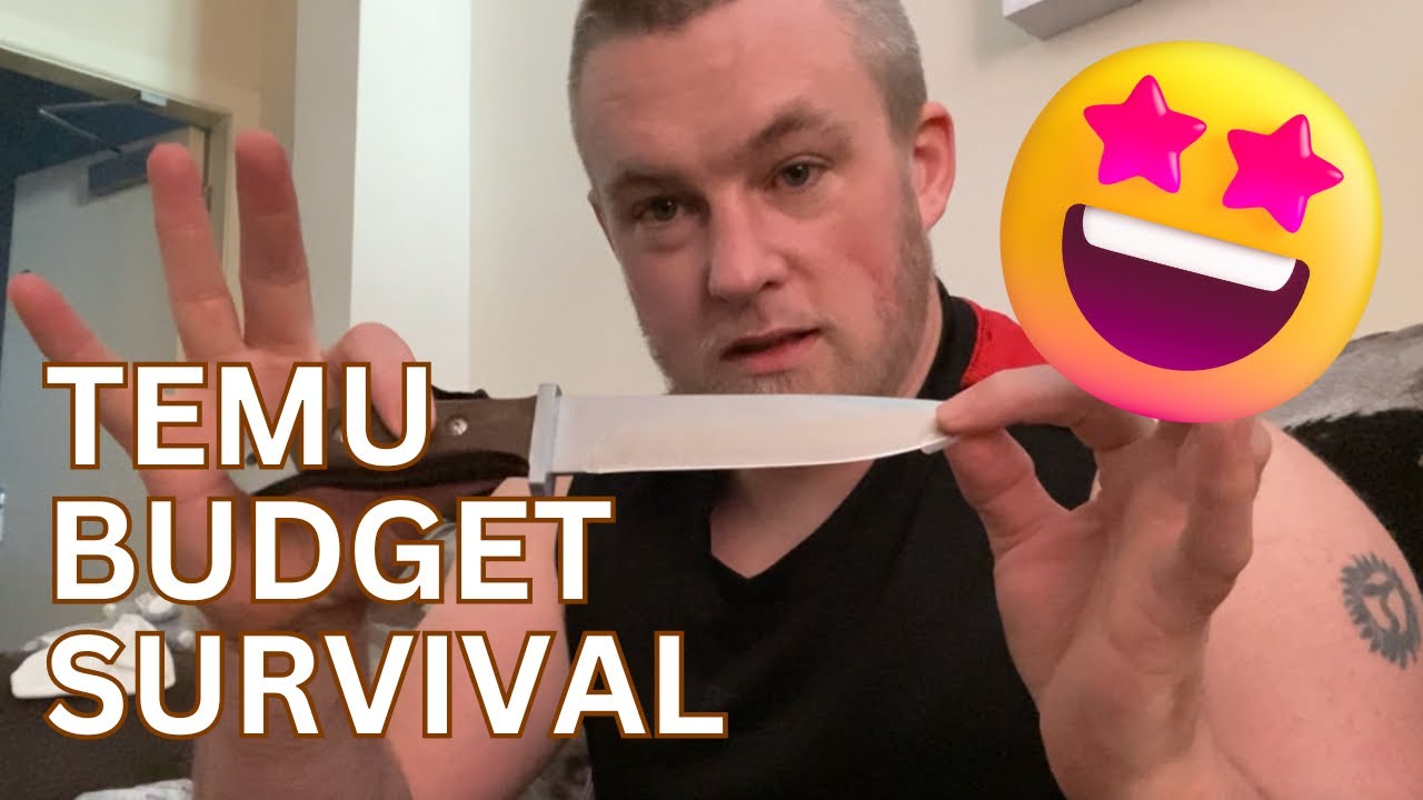 TEMU Haul & Review - Knifes, Guns & Preps - YouTube
