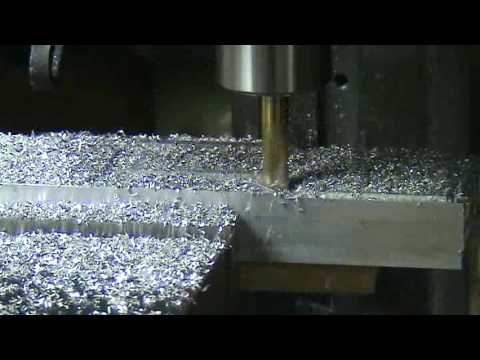 Sieg X2 CNC conversion machining aluminum test 1 - YouTube