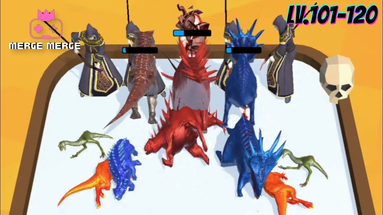 Merge Master: Dinosaur Monster ( NO APK + MOD ) Part 7 - YouTube