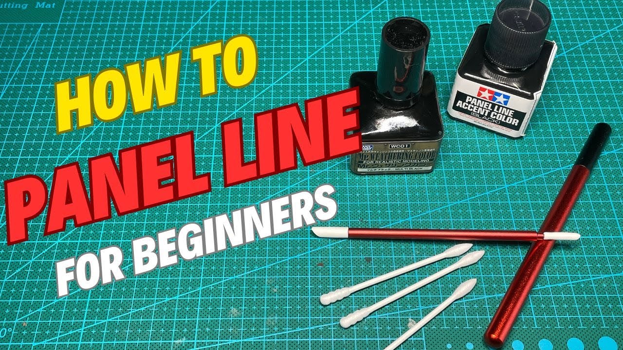 How To: Panel lining – Gunpla Tutorials - YouTube